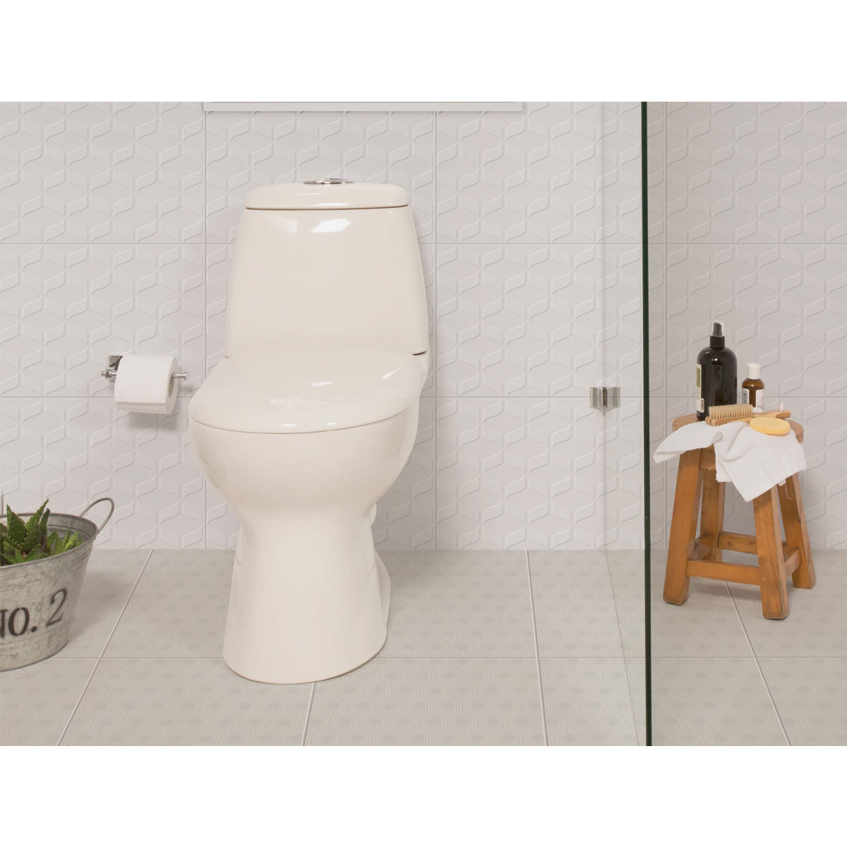 Sanitario Ecoclean Blanco Corona - Ferretería Al día Ibagué